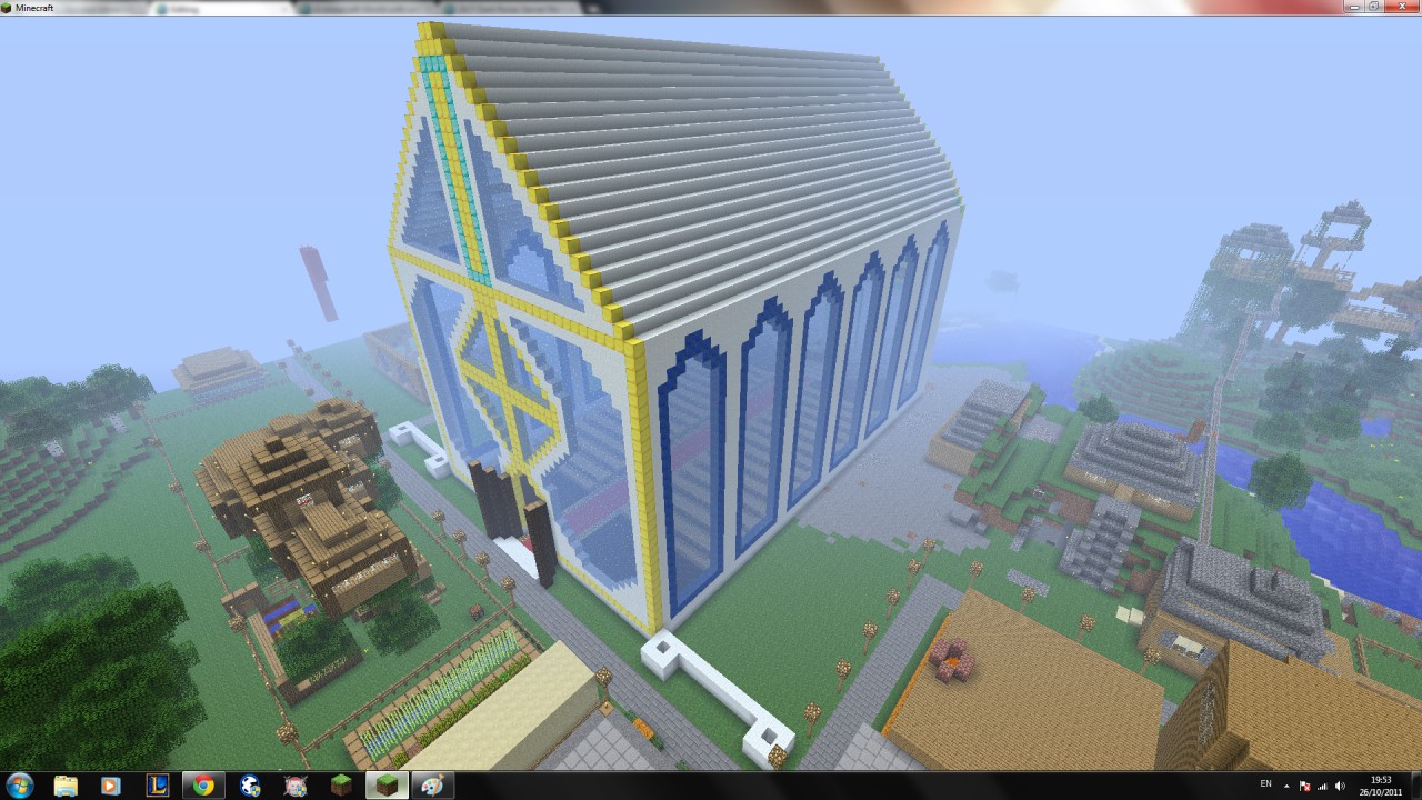 Cathedral. Minecraft Map